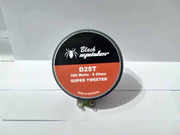 Driver Tweeter Horn Black Spider D25T 300 Watt Driver Tweeter Lapangan ...