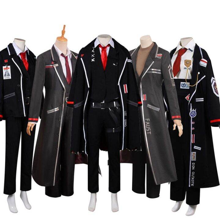Limbus Company Uniform Ishmael Cosplay Costume For Men Women Top Pants Coat Accessories ...
