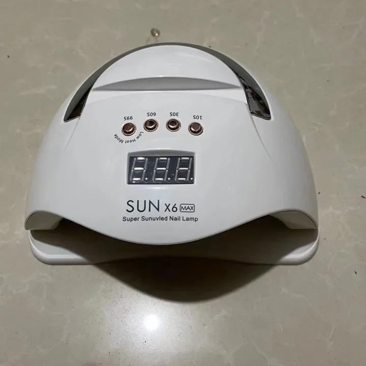 SUN X6 MAX เครื่องอบเล็บเจล 280 วัตต์ UV LED 36 ดวง 280W เครื่องอบเล็บ อบเล็บเจล พร้อมหูหิ้ว ที่ ...