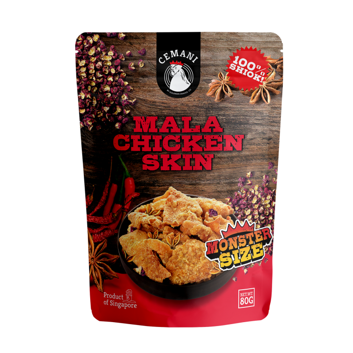 Mala Chicken Skin *MONSTER SIZE* | Lazada Singapore