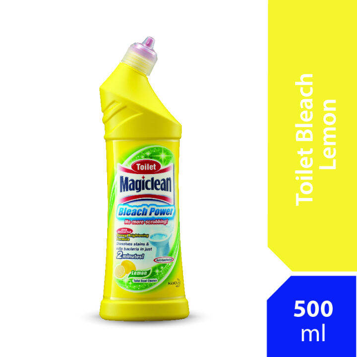 MAGICLEAN Toilet Bleach Lemon 500ml | Lazada
