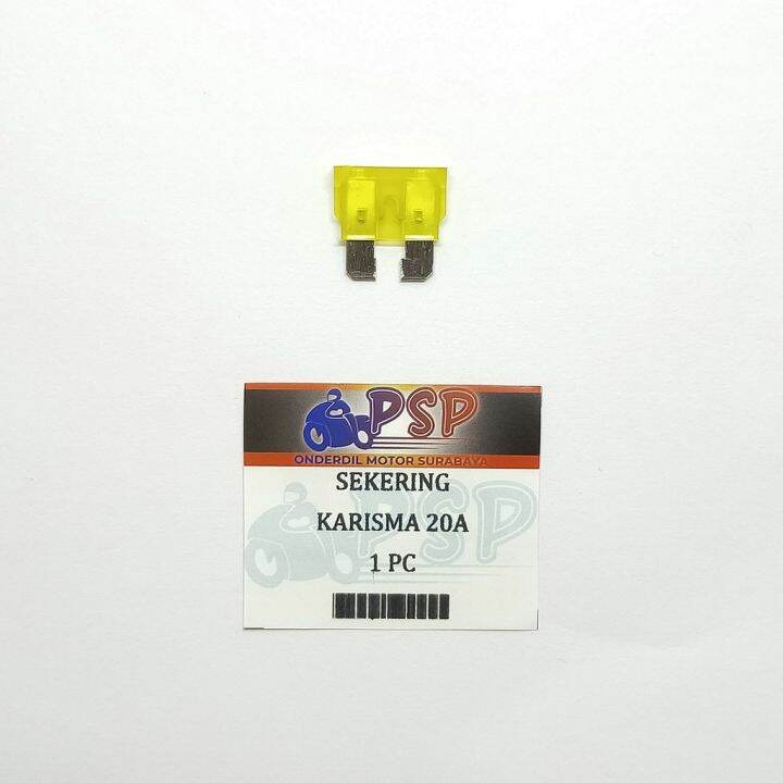 Sekering Karisma 20 A Warna (KUNING) - Fuse DX Micro / Fuse Mikro ...