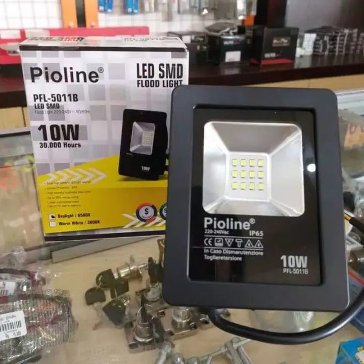 LAMPU SOROT LED SMD PIOLINE INDOOR OUTDOOR (10-20-30 dan 50) WATT | LAMPU SOROT TAMAN | Lazada ...