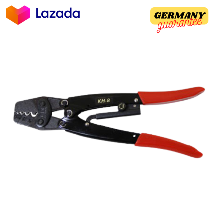 คีมย้ำหางปลาเปลือย KH-8 OPT 1.25-8mm คีมย้ำสาย คีมย้หัวสายไฟ ย้ำหางปลา ...