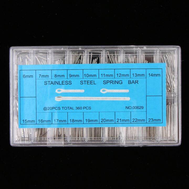 360Pcs Watch Band Split Pins With Box Stainless Steel Watch Bracelet ...