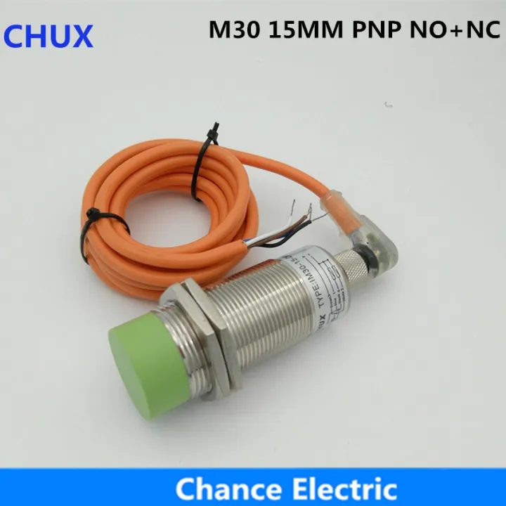 Newprodectscoming M30 Inductive proximity sensor switch PNP 4wires NO NC (IM30 15 DPC C) 15mm ...