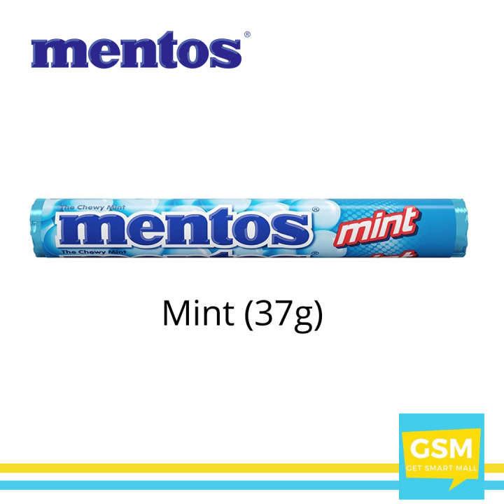 Mentos Chewy Dragees - Mint 37g | Lazada