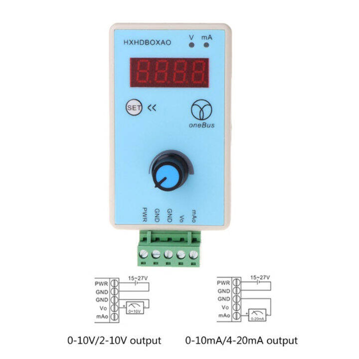 Lydia Handheld Signal Generator Analog Output 0-10v/2-10v 0-20ma/4-20ma Adjustable Switchable ...