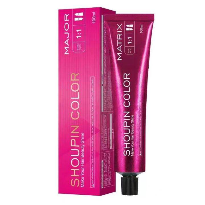 [แถมชุดผสม] shoupin color ย้อมผมที่บ้านจากพืชปลอดภัย | Lazada.co.th