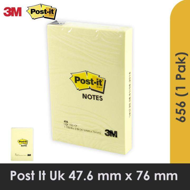 Post It 3M Stick Note 2x3 656-YL Kuning | Lazada Indonesia