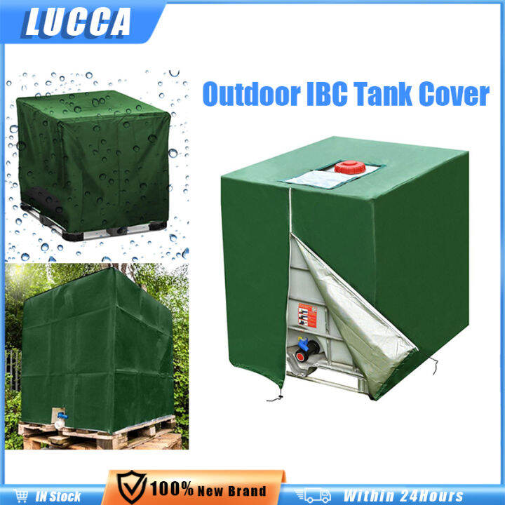 Waterproof Water 1000L Storage Tank Cover with Drawstring fo IBC Water ...