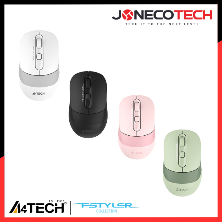 A4Tech FB10C Bluetooth & 2.4Ghz Wireless Mouse Type-C Rechargable Li ...