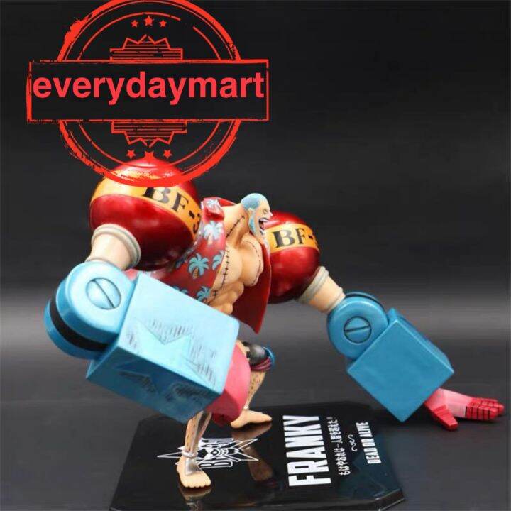 ONE PIECE🔥FRANKY POST-TIMESKIP🔥COMBAT VERSION STATUES ACTION FIGURE ...