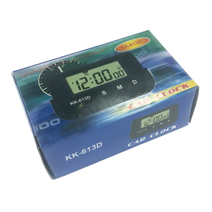 Electronic digital Car clock automobile mini vehicle Watch Kenko 613d ...