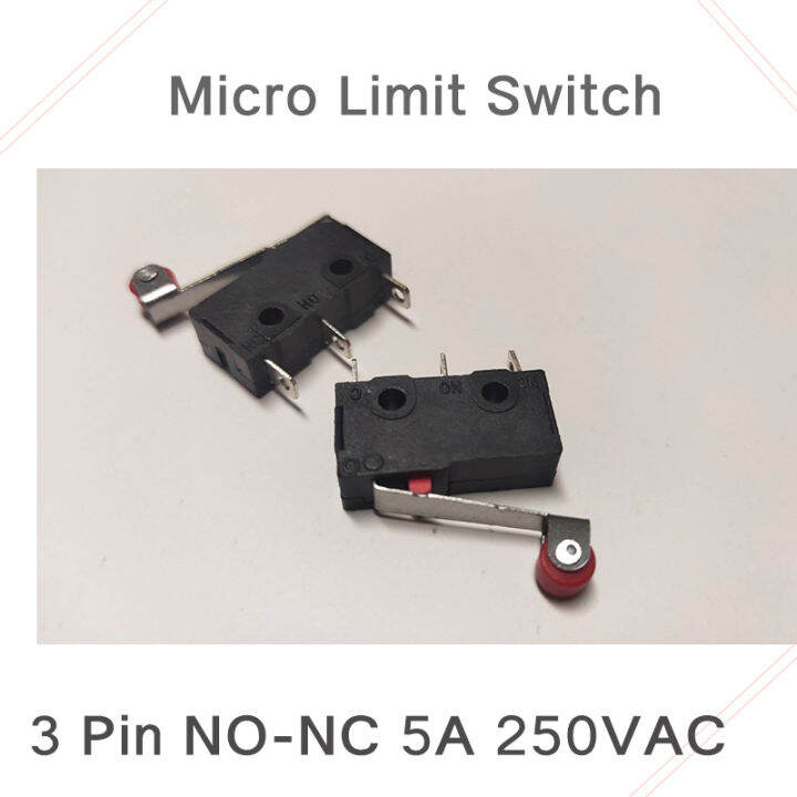 1 ชิ้น Micro Limit Switch, 3 Pin N/O N/C 5A 125 250VAC | Lazada.co.th