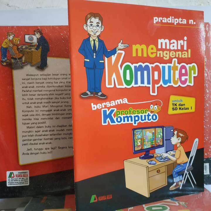 Buku Mari Mengenal Komputer untuk TK dan SD Kls. 1 | Lazada Indonesia