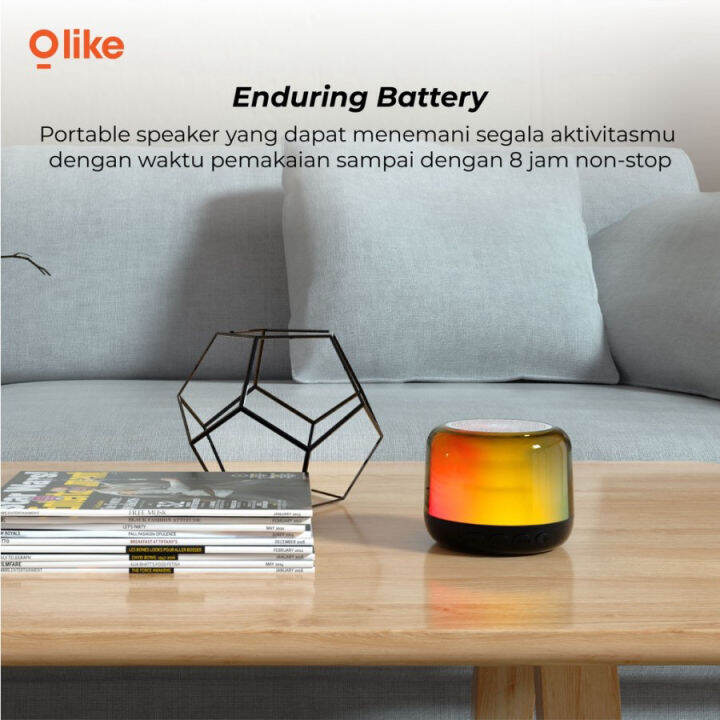 OLIKE RGB WIRELESS PORTABLE AUDIO SF1 BLACK | Lazada Indonesia