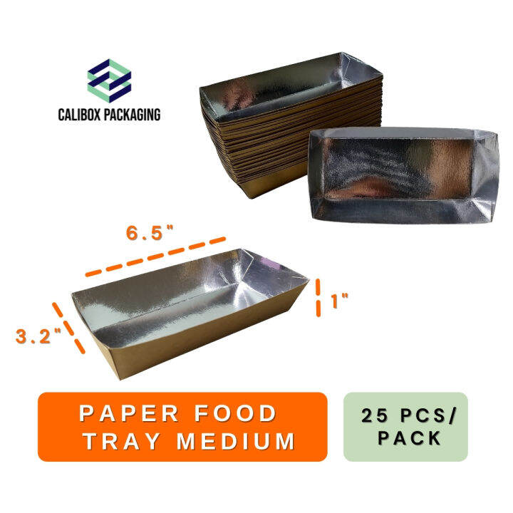 Calibox Packaging PAPER TRAY DISPOSABLE BOX FOR TAKOYAKI, SIOMAI ...