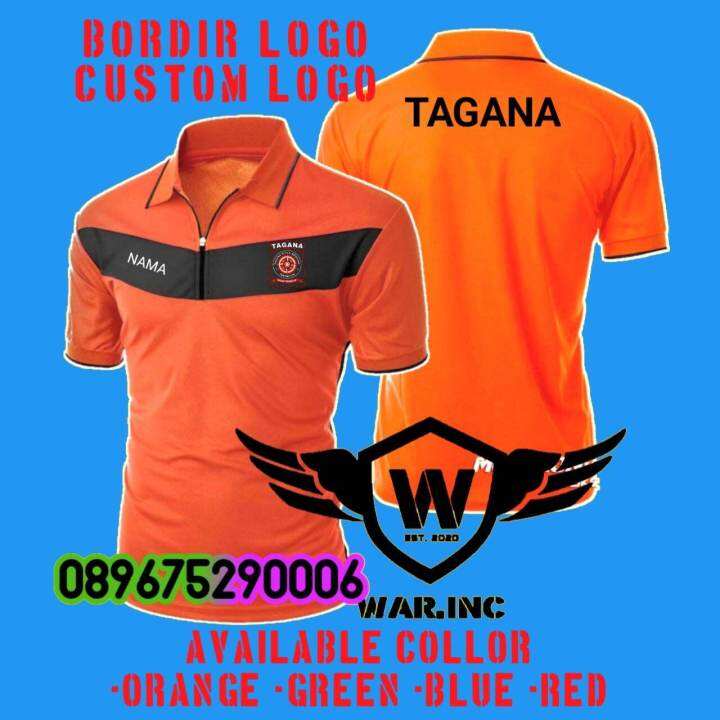 KAOS BAJU TAGANA TARUNA SIAGA BENCANA | Lazada Indonesia