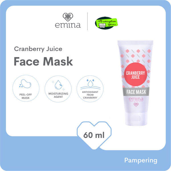 Emina Cranberry Juice Face Mask 60 mL | Lazada Indonesia