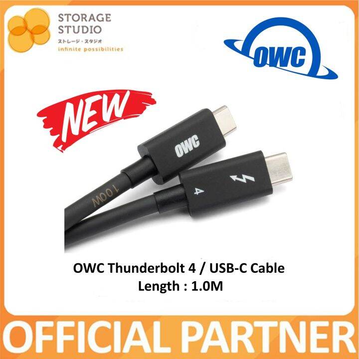 [OWC OFFICIAL PARTNER] OWC Thunderbolt 4 / USB-C Cable 2.0M / 1.0M | Lazada Singapore