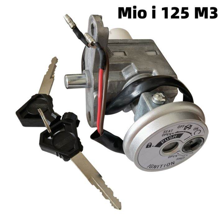 Yamaha Mio Sporty Mio i125 M3 Ignition Switch With Seat Lock Motorcycle ...