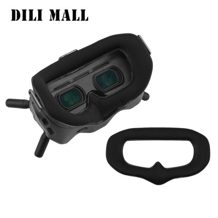 แผ่นฟองน้ำรองตาเหมาะสำหรับ Dji แว่นตา Fpv V2เบาะรูปหน้าที่คลุมป้องกัน ...