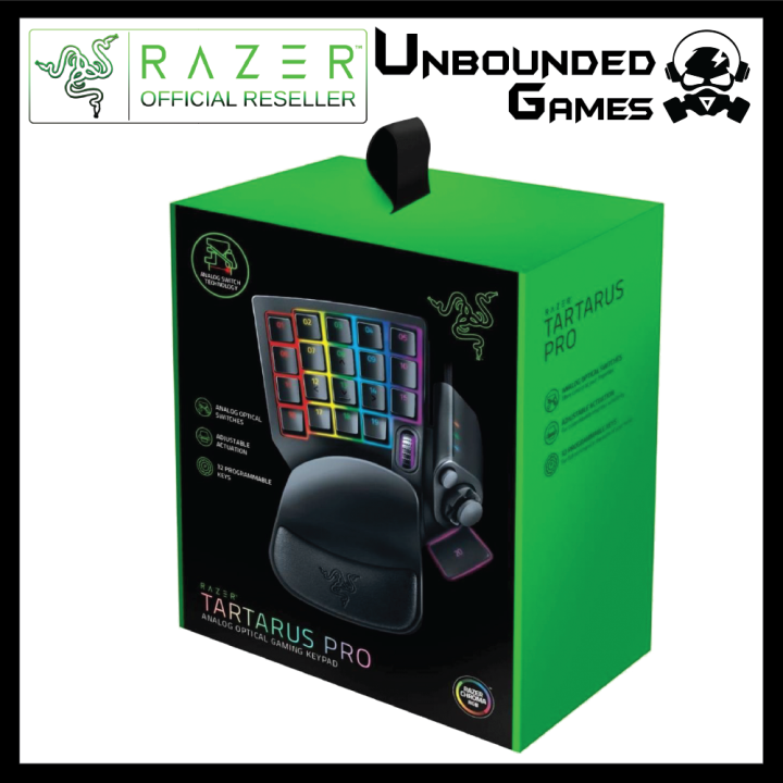 Razer Gaming Keypad Tartarus Pro - RZ07-03110100-R3M1 | Lazada