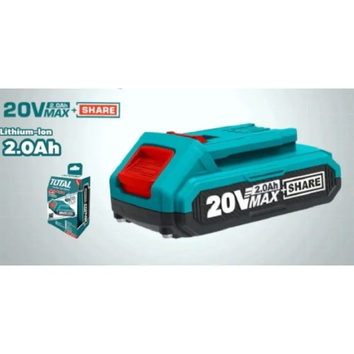 Total แบตเตอรี่ลิเธียม-ไอออน แรงดันไฟฟ้า 20V / 2.0Ah รุ่นTFBLI-20011 ...