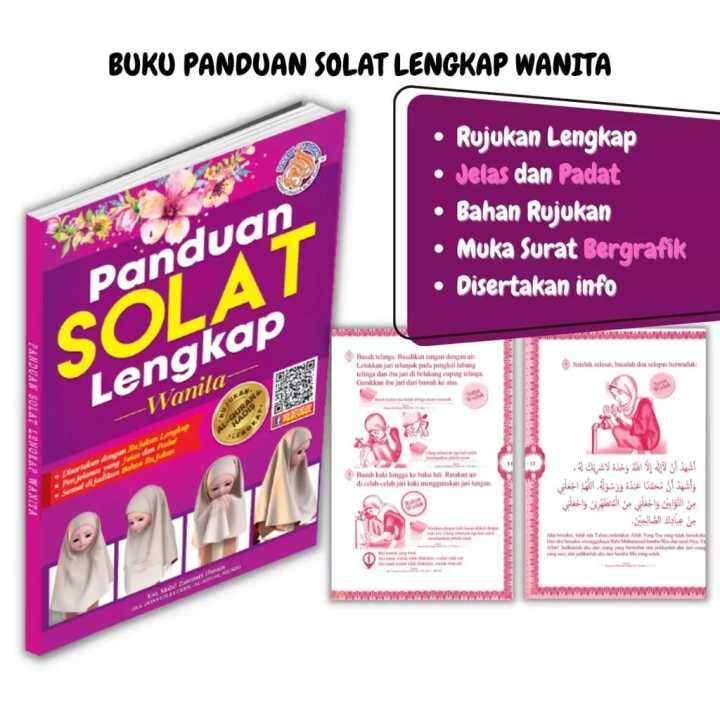 PANDUAN SOLAT LENGKAP WANITA | Lazada