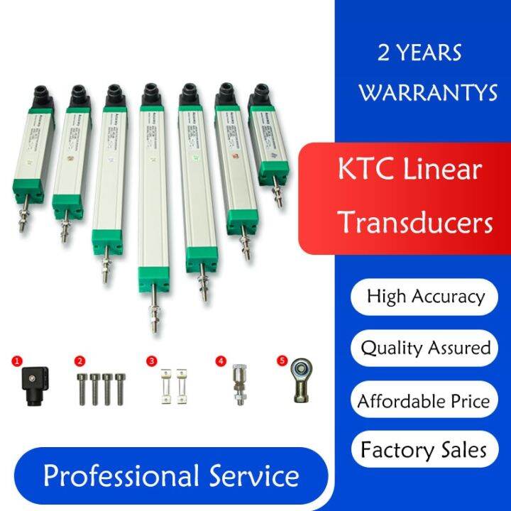 KTC 50-225มม. Linear Displacement Sensor ดึง Rod ไม้บรรทัดอิเล็กทรอนิกส์ตำแหน่ง LWH Transducer ...