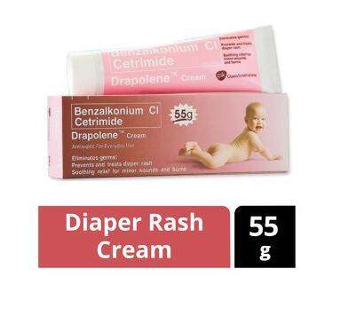 Drapolene Cream 55g - Benzalkonium Chloride Cetrimide For Baby Rash ...