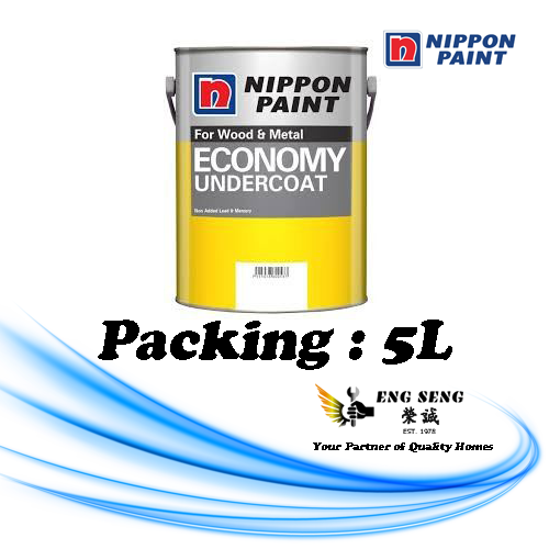5L NIPPON PAINT Economy Undercoat | Lazada
