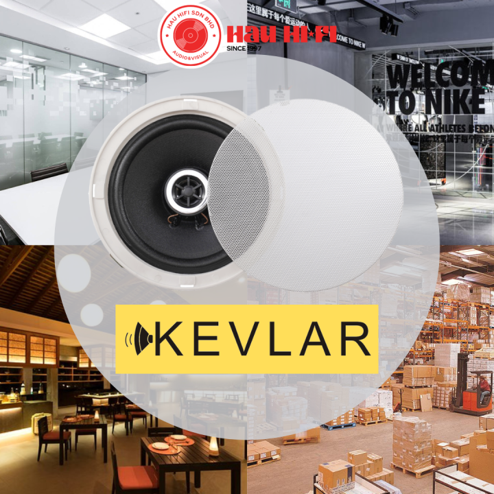 Kevlar A-6 PA Ceiling Speaker | Lazada