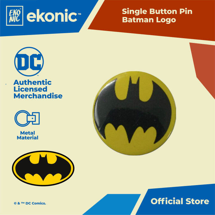 Single Button Pin - Batman Pin E | Lazada PH