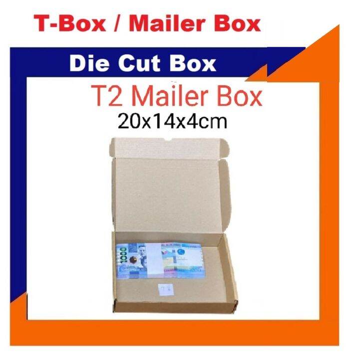 Corrugated Box T2 - 20x14x4cm ( Set of 10 Pcs) | Lazada PH