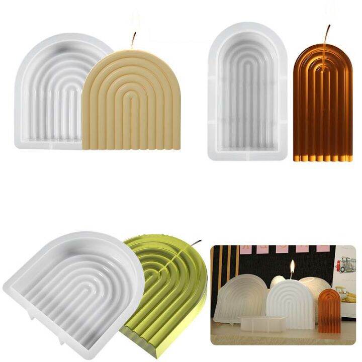 Handmade Diffuser Mold Car Stone Soap Silicone Plaster Rainbow DIY ...