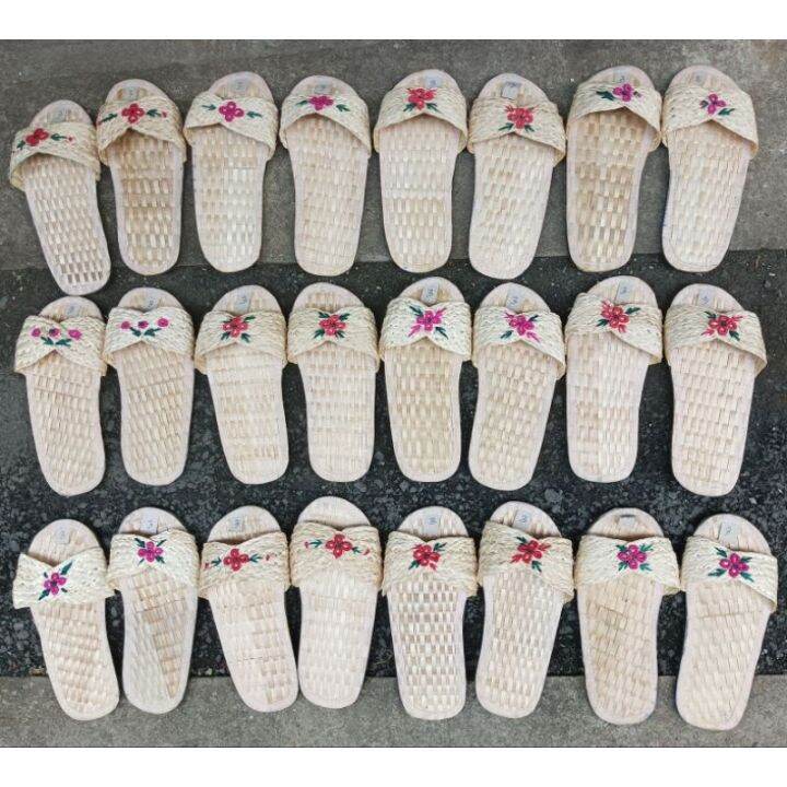 ASSORTED ABACA SLIPPER / NATIVE TSINELAS KIDS ADULT | Lazada PH