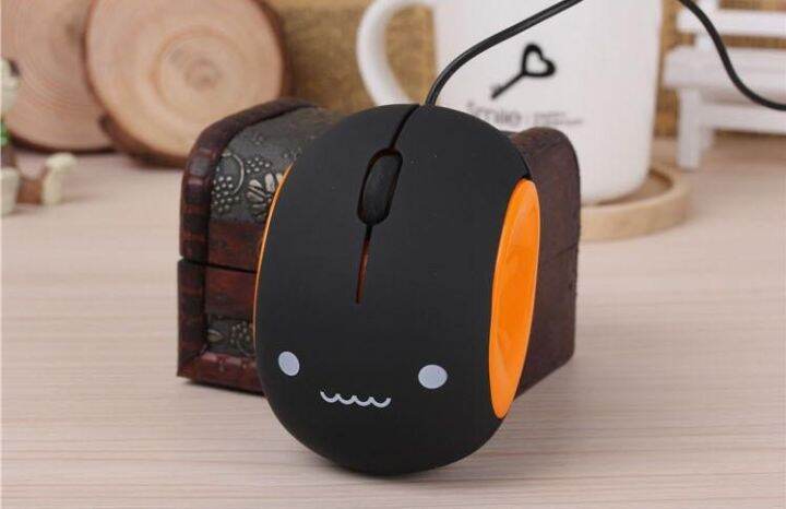 Mute Wired Mouse Cute Girl Cartoon Egg Steamed Bread Dolphin Laptop ...