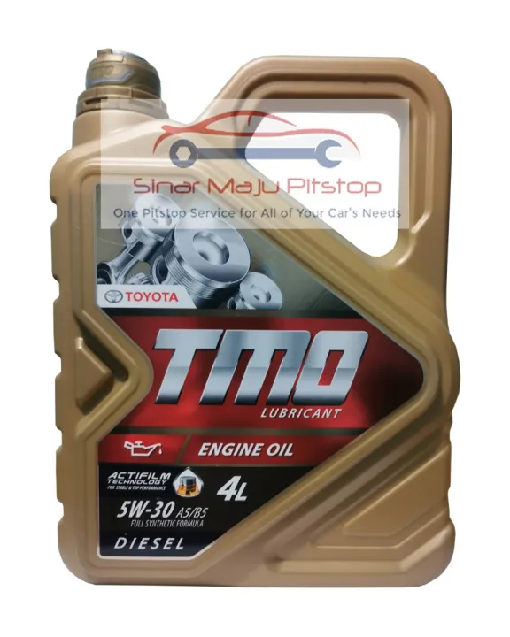 Toyota Motor Oil TMO Full Synthetic 5W-30 A5-B5 - Pelumas Oli Mesin ...
