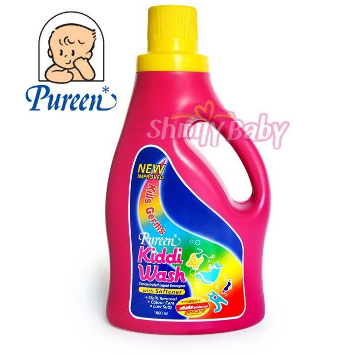 PUREEN KIDDI WASH SOFTENER DETRGENT LIQUID NEW 1000ml 2000ml Pureen ...