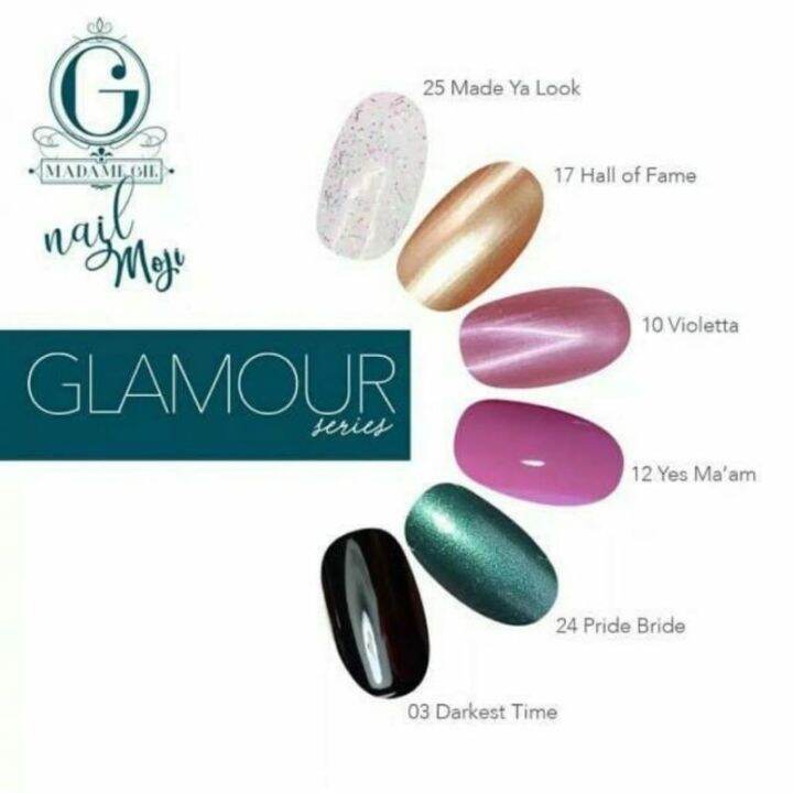 MADAME GIE (Satuan) Nail Moji Glamour Series - Cat Kuku / Pewarna Kuku / Kutek | Lazada Indonesia