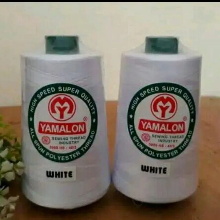 BENANG JAHIT YAMALON 40/2 5000 yard GULUNGAN BESAR | Lazada Indonesia