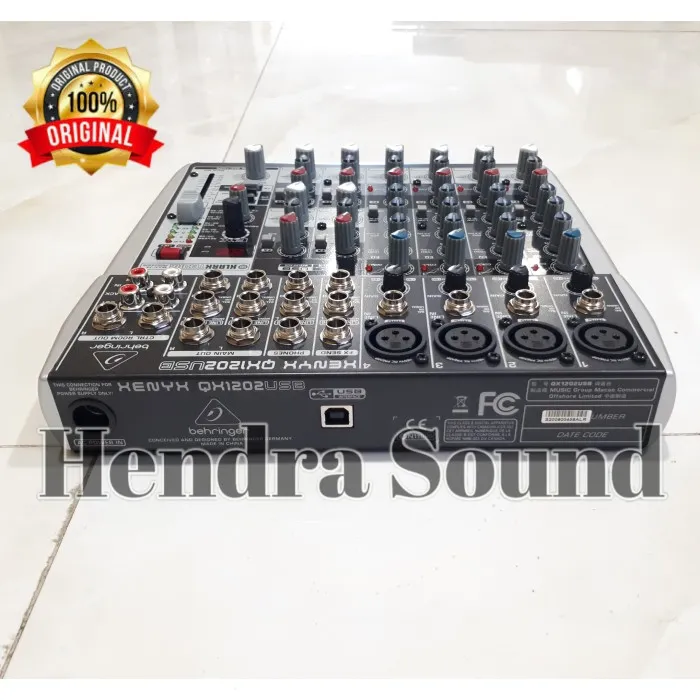 MIXER BEHRINGER XENYX QX 1202 USB | Lazada Indonesia