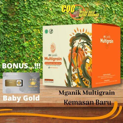 Mganik Multigrain Kemasan Baru Bonus Baby Gold Superfood - Obat ...