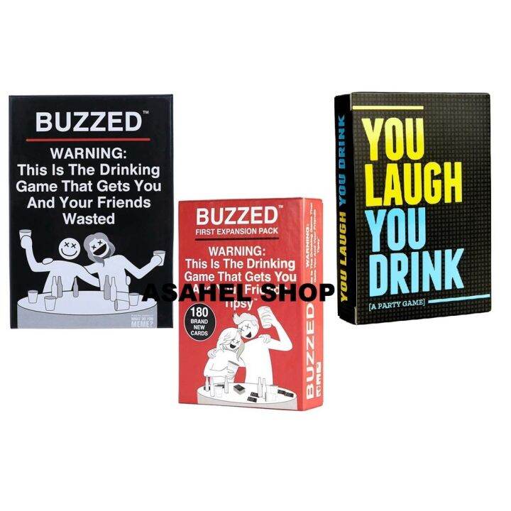 Buzzed The Drinking Game You laugh you drink That Gets You and Your ...