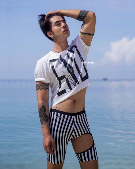 SW306 กางเกงว่ายน้ำ/สปอร์ต AWESOME SWIMWEAR | Lazada.co.th