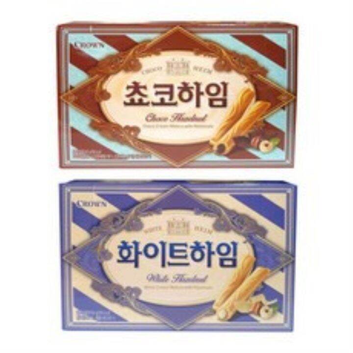 CROWN Choco Hazelnut Cream Heim 142g ( Choco heim White Heim ) | Lazada PH