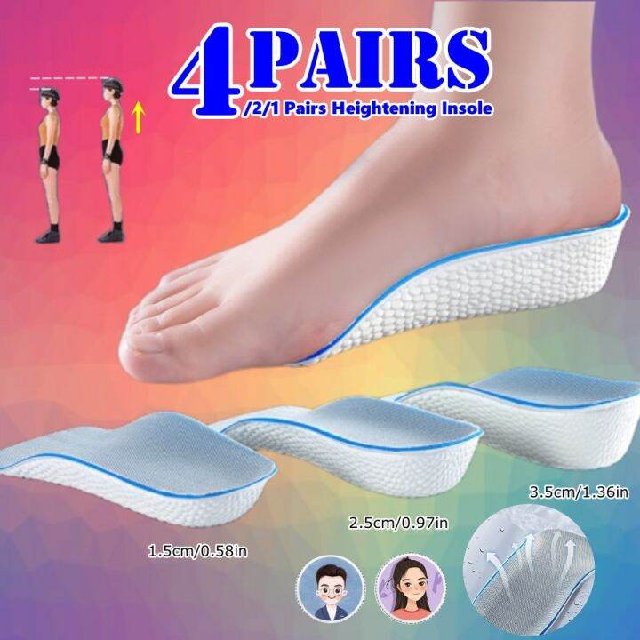 Invisible Height Increasing Insole Orthopedic Arch Support Insole Soft ...