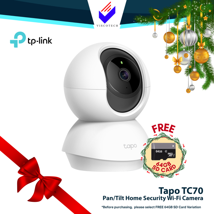 TP-Link Tapo TC70 2MP 360 1080p Pan Tilt Home Security Wi-Fi Camera ...